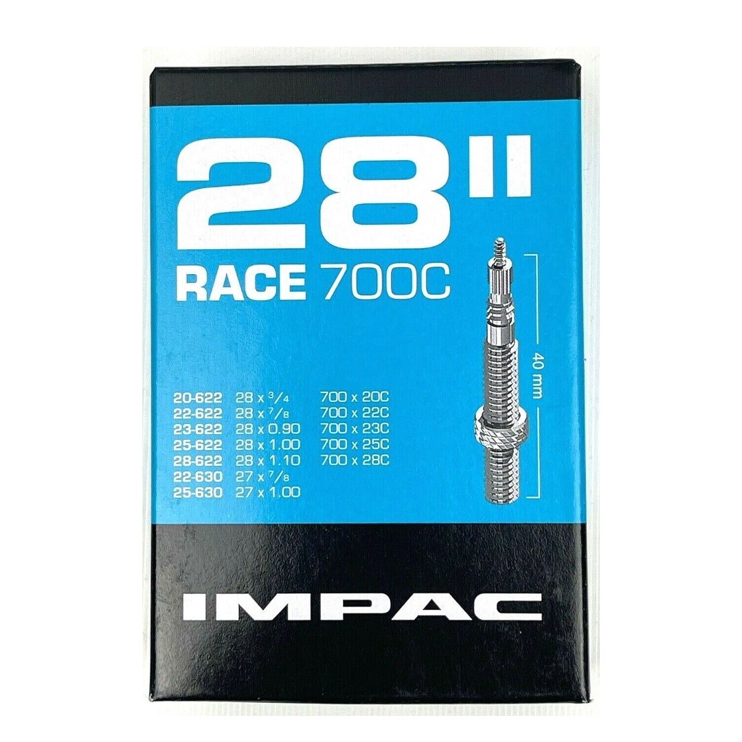 Impac Race inner tube 700 x 20-28c - Cyclemania