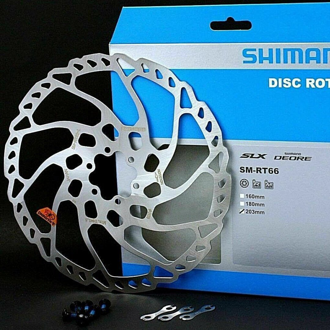 Shimano disk brake rotor SM-RT66 - stainless steel 160/180/203mm ...