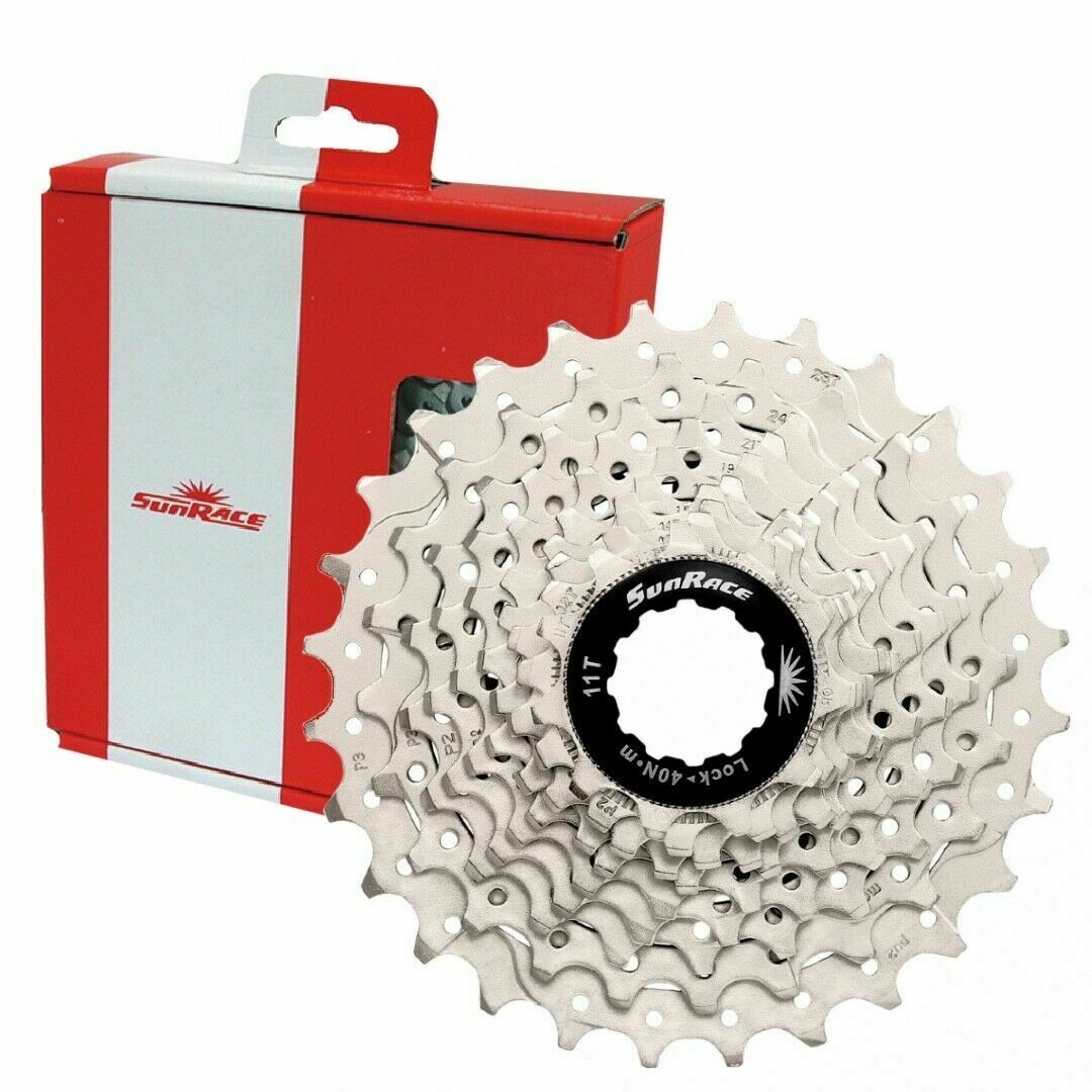 SunRace 10 speed 11-32T road bike cassette CSRS0 - Cyclemania