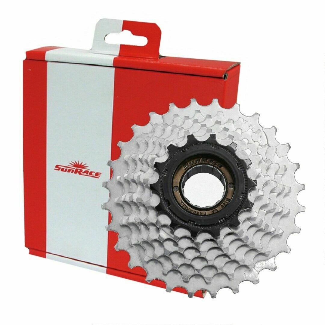 Sunrace 7 speed 14-28T MTB freewheel MFM2A 7DS - Cyclemania